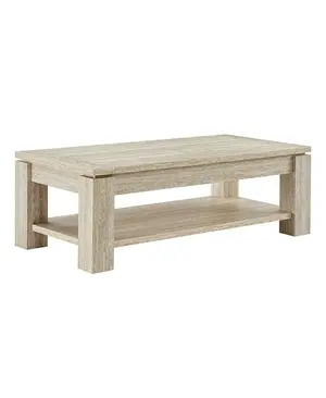 MODWAY Hollis Coffee Table - Travertine