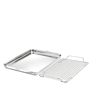 ALL-CLAD Half Sheet Baking Pan & Rack Set - Stainless