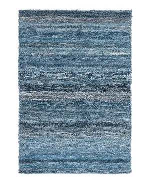 DASH & ALBERT Dash Albert Annie Selke Da2206 Denim Chindi Area Rug, 2'0x3'0 - Blue