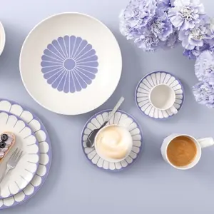 VILLEROY & BOCH Fleur Bleu Coffee Cup - Blue