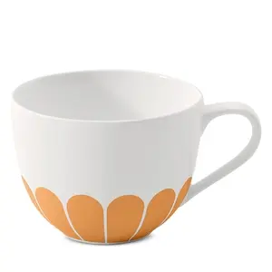 VILLEROY & BOCH Fleur Bleu Coffee Cup Yellow