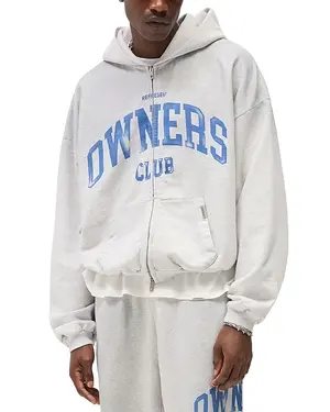 REPRESENT Owners Club Zip Through Hoodie