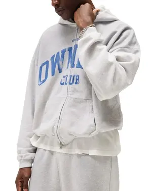 REPRESENT Owners Club Zip Through Hoodie
