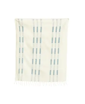 CREATIVE WOMEN Soho Hand Towel - Natural / Blue