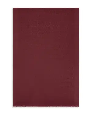 FERRAGAMO Gancini Stole Scarf - Plum