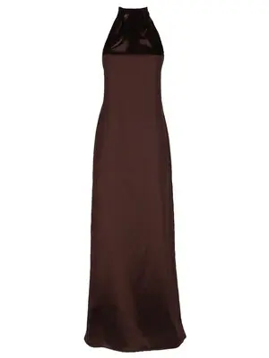 ALYSI Sleeveless Maxi Dress - Brown