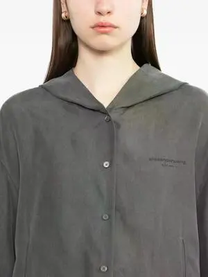 Alexander Wang Buttoned Oversized Jacket