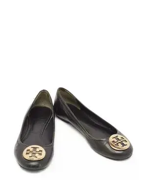 Tory Burch Minnie Logo-plaque Ballet Flats