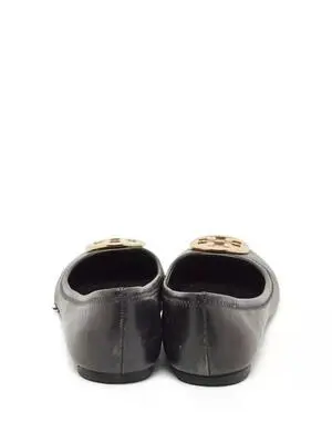 Tory Burch Minnie Logo-plaque Ballet Flats