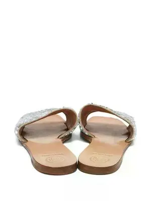 Tory Burch Sequin-embellished Flat Sandals