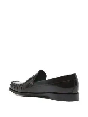 TOM FORD Penny-detail Flat Loafers
