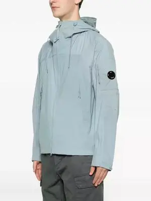 C.P. COMPANY Pro-tek Hooded Lens Jacket - Blue