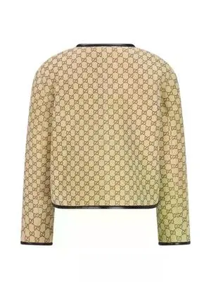 Gucci Monogram Jacket With Button Fastening