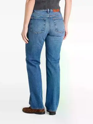 Calvin Klein High-rise Straight Jeans