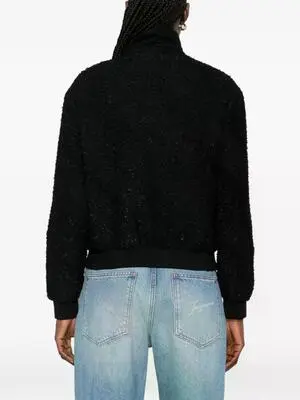 Emporio Armani Appliqué Zip Jacket - Black