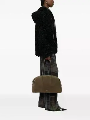 DEMELLIER Stockholm Suede Shoulder Bag - Brown