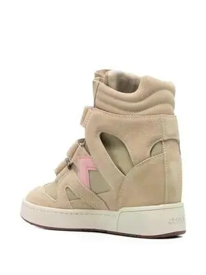 Isabel Marant High-top Wedge Sneakers
