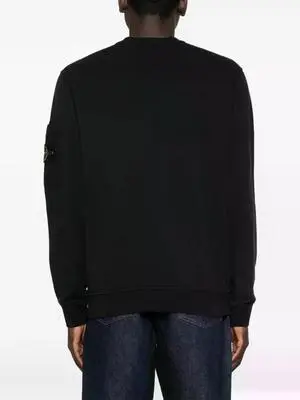 Stone Island Patch Pocket Sweatshirt - Black
