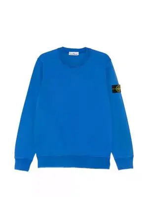 Stone Island Patch Crew Neck Sweatshirt
