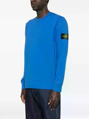 Stone Island Patch Crew Neck Sweatshirt