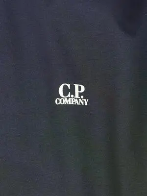C.P. COMPANY Mercerized Jersey 70/2 Gasato Short Sleeve T-shirt - Blue