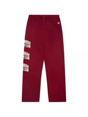 BILLIONAIRE BOYS CLUB Triple B Graphic Track Pants - Red