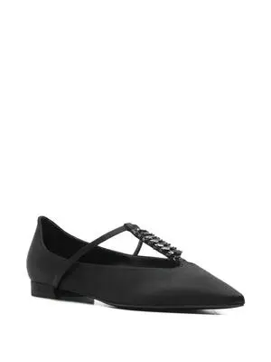 Emporio Armani Point-toe Flat Pumps