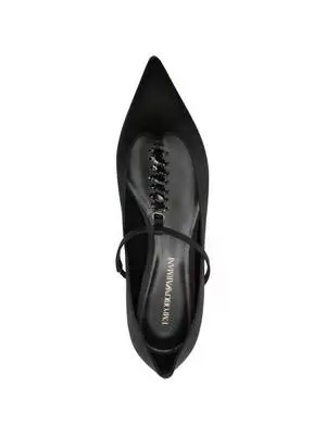 Emporio Armani Point-toe Flat Pumps