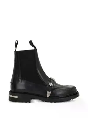 Toga Studded-strap Chelsea Boots