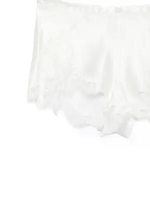 Carine Gilson Floaty Lace-silk Short