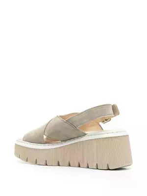 Gabor Cross-over Platform Sandals