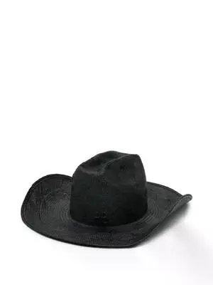 Ruslan Baginskiy Straw Cowboy Hat - Black