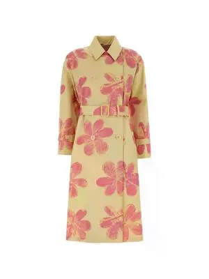 Max Mara Radioso Printed Cotton Coat