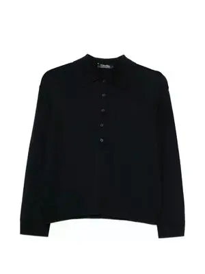 Max Mara Button-up Polo Top