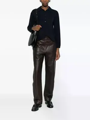 Max Mara Button-up Polo Top