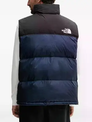The North Face Retro Nuptse Hooded Gilet - Blue