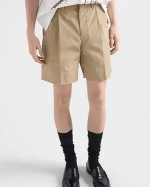 Prada Cotton Bermuda Shorts