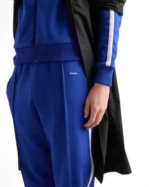 Prada Technical Fabric Pants - Blue
