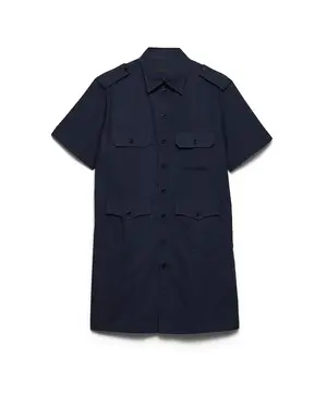 Prada Short-sleeved Cotton Shirt