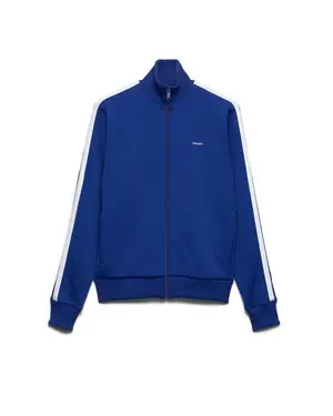 Prada Technical Fabric Blouson Jacket - Blue