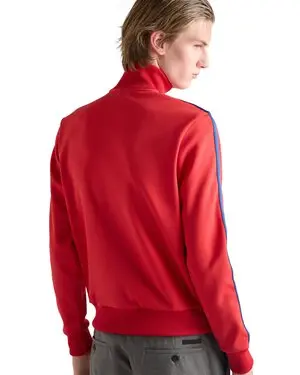 Prada Technical Fabric Blouson Jacket - Red