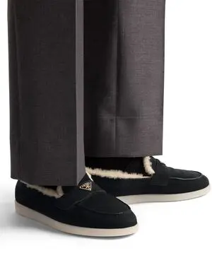 Prada Suede Loafers