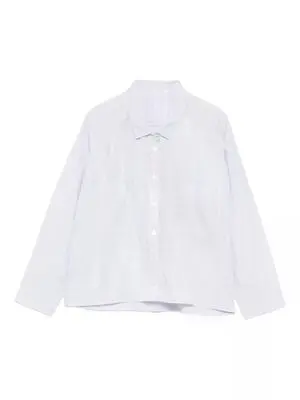PRIVATE 0204 Pinstripe Button-down Shirt
