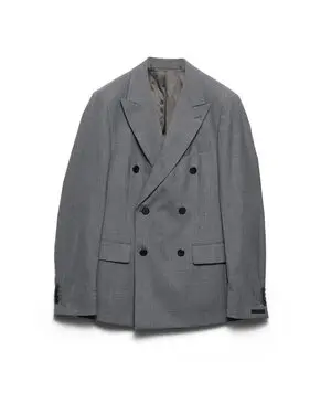 Prada Double-breasted Wool Jacket
