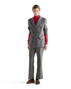 Prada Double-breasted Wool Jacket