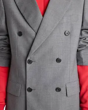 Prada Double-breasted Wool Jacket