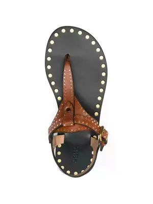 Isabel Marant Joonya Studded Flat Sandals