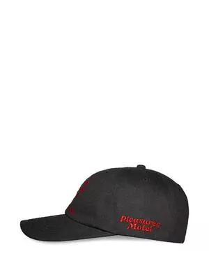 PLEASURES Embroidered Strapback Cap