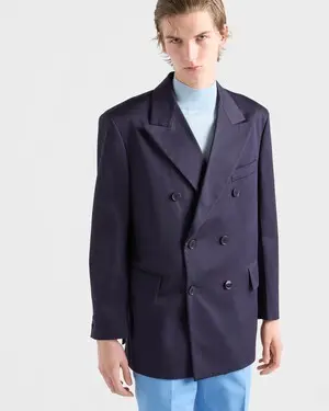 Prada Double-breasted Cotton Jacket