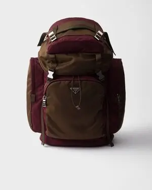 Prada Re-Nylon Backpack Burgundy/burnt